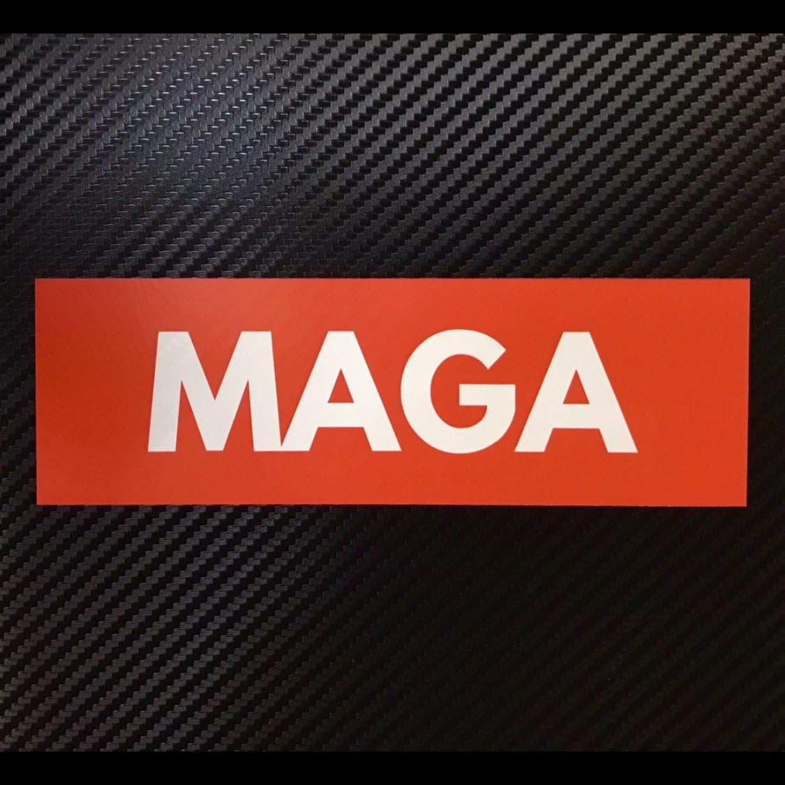 Amazon.com: MAGA Sticker Box Logo Decal Donald Trump Custom Vinyl ...