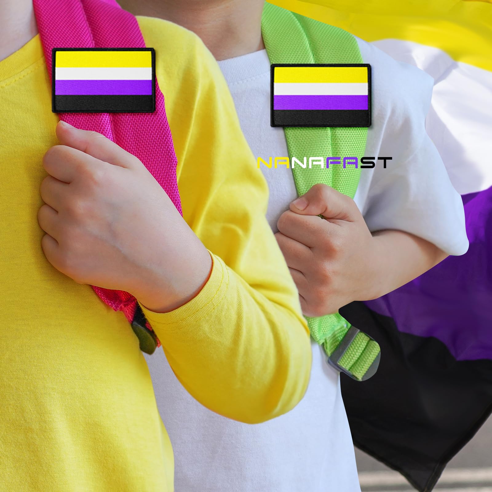 Snapklik.com : Nanafast LGBTQ Rainbow Pride Patch For Gay Lesbian Trans Pansexual Bisexual ...