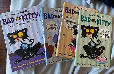 Amazon.com: Bad Kitty's Very Bad Boxed Set Number 1: Bad Kitty Gets a ...