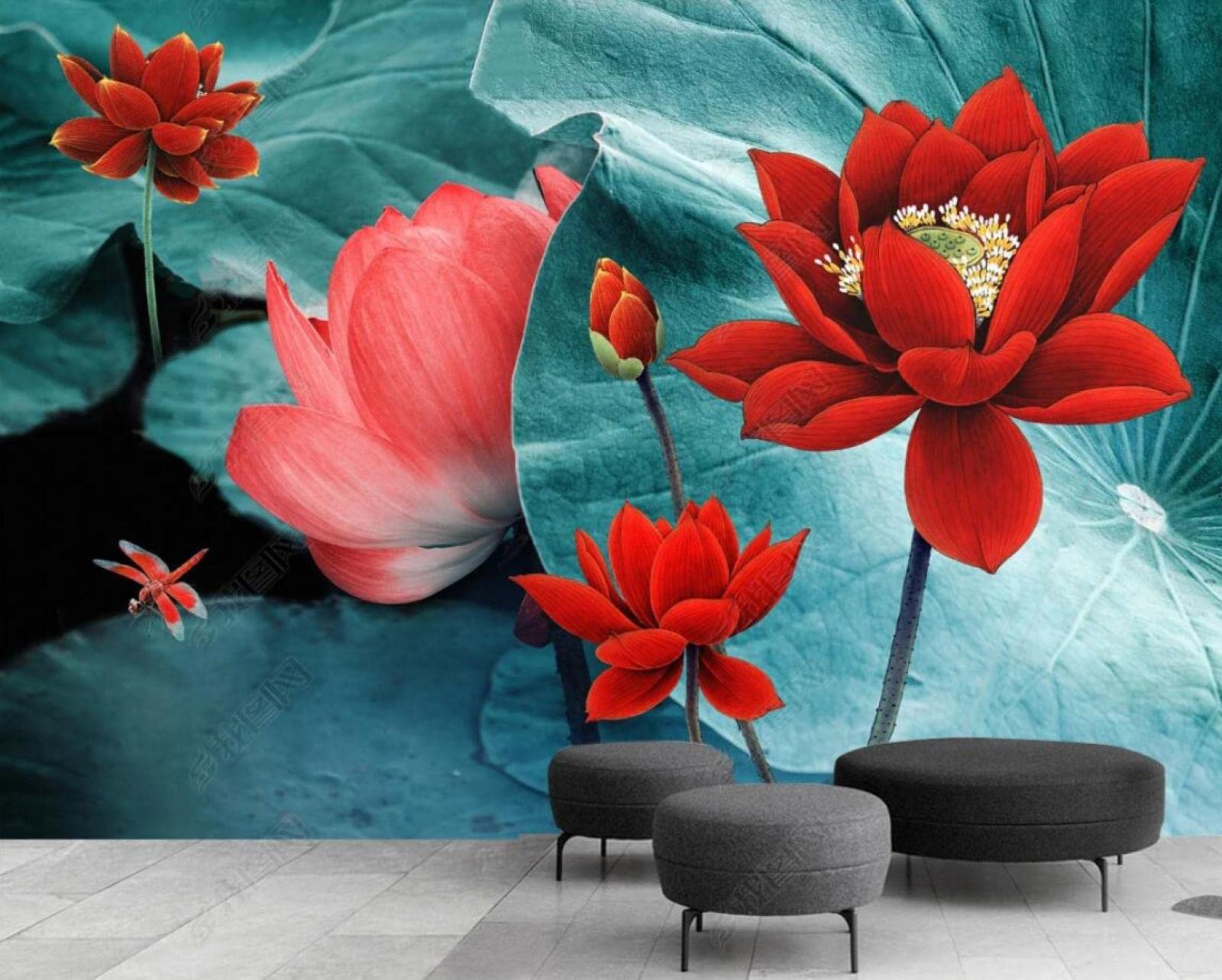 Red Lotus Wallpaper