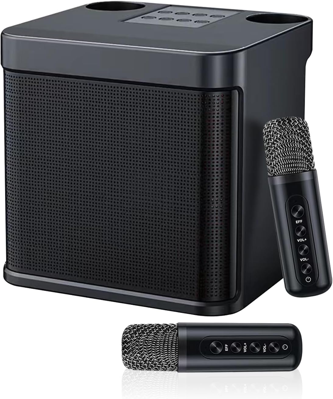 AEK CYBER Bocina Altavoz Bluetooth Portátil con Micrófono de Karaoke ...