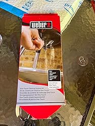Amazon.com : Weber 22-1/2-Inch One-Touch Cleaning System Kit for Grills ...
