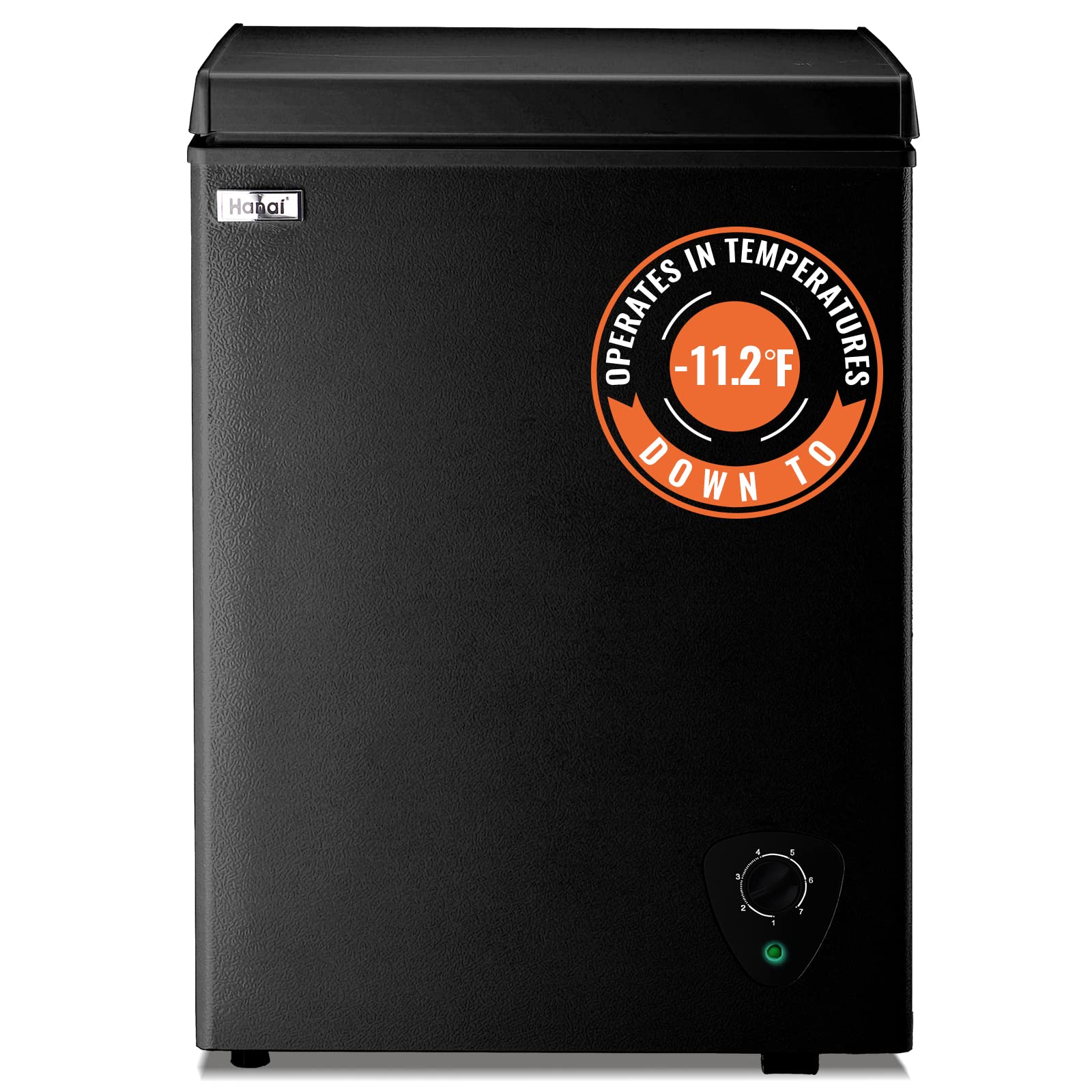 Mini Freezer 5.0 Cubic Feet Compact Chest Freezer - Adjustable ...