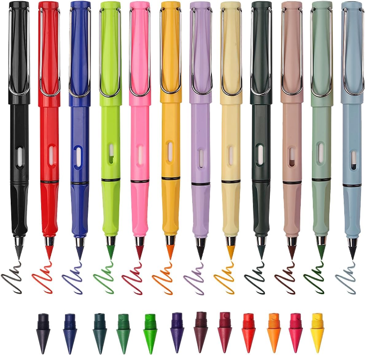 Amazon.com : Abamabby Inkless Magic Pencil Infinity Magic Pencils ...