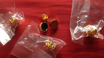 Amazon.com: Star Trek Next Generation Official Gold Rank Pip SET : Toys ...