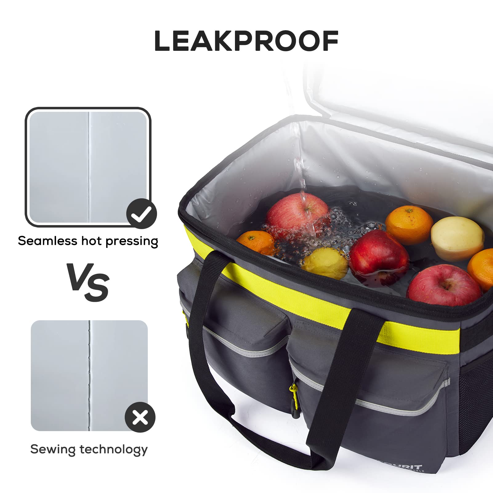 Snapklik.com : TOURIT Cooler Bag 46-Can Insulated Soft Cooler Large ...