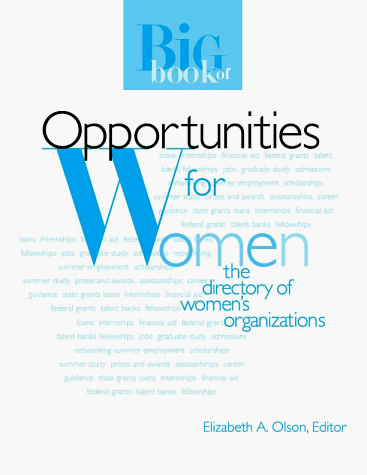 Amazon.com: Big Book of Opportunities for Women: The Directory of Women ...