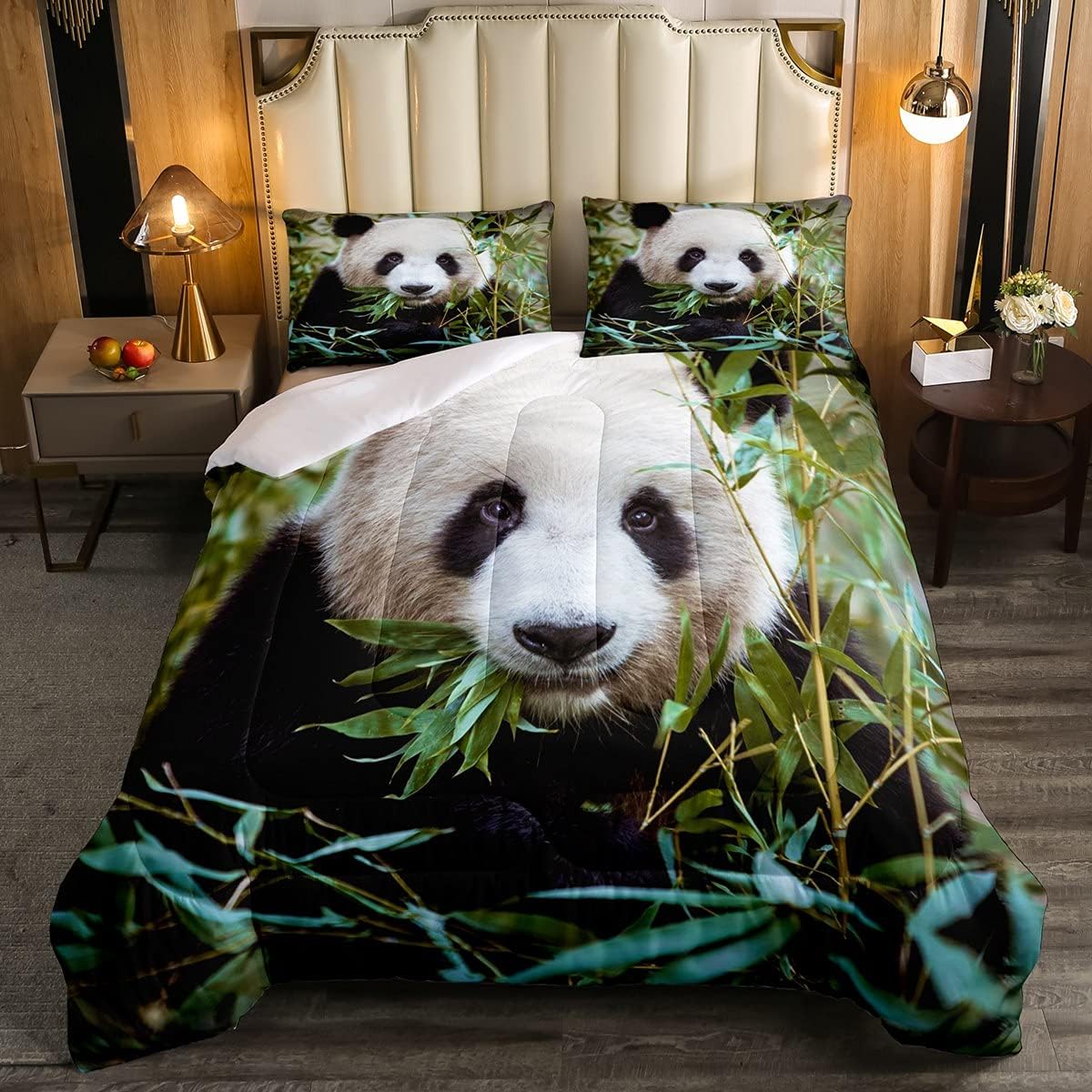 Erosebridal Panda Comforter Sets for Kids Boys Girls 3D Lovely Gaint ...