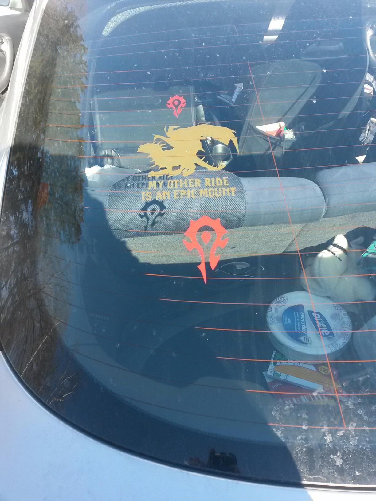 Amazon.com: Video Game Ride Epic Mount Vinyl Decal, Dragon Mount ...