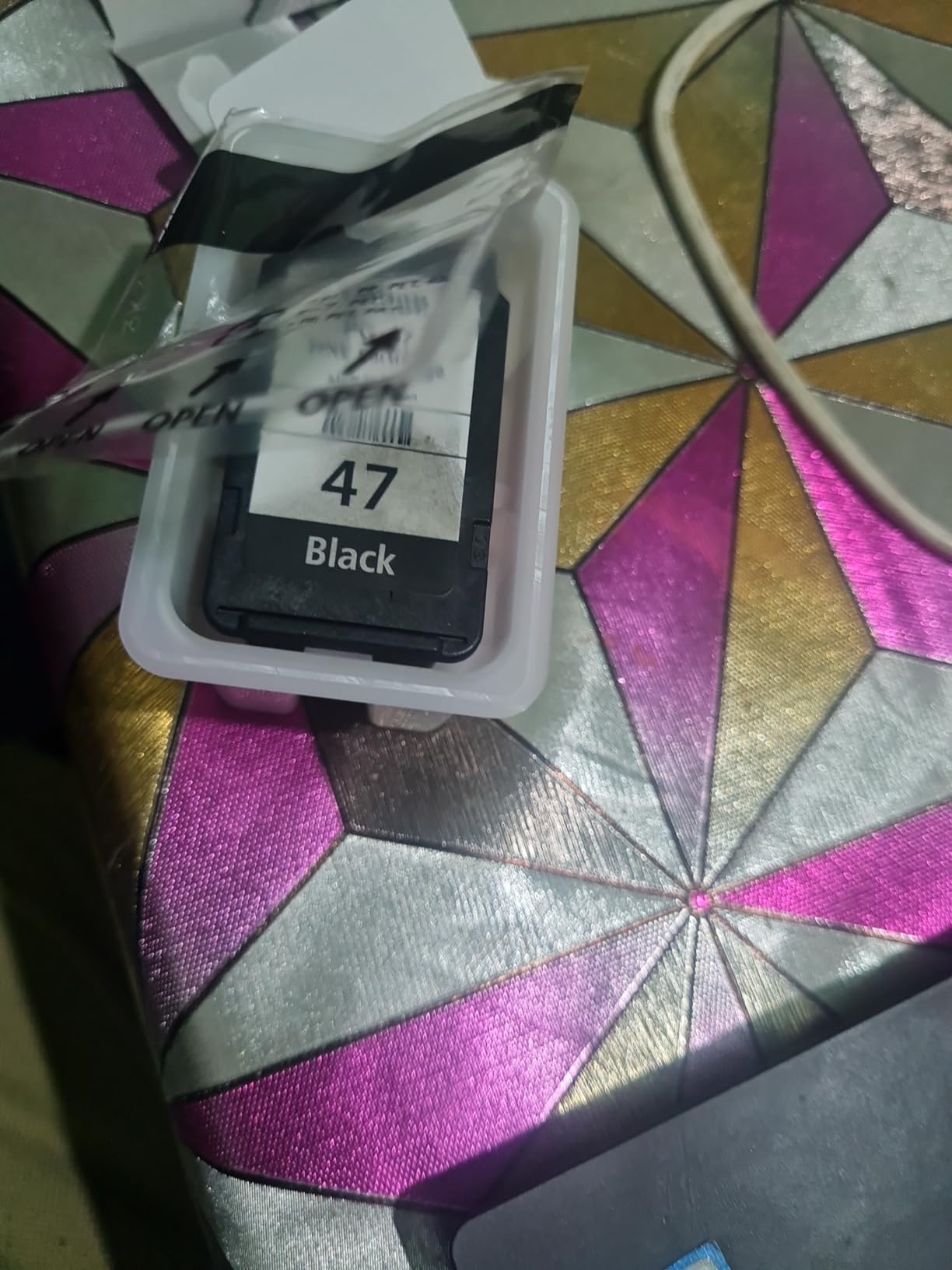 PG 47-CL 57 Small Ink Cartridge Compatible with Canon Printer E400 E410 E417 E460 E470 E477 E480 ...