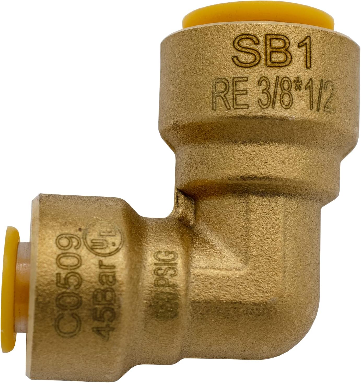 Amazon.com: Supplying Demand SB1 3/8 x 1/2 Inch Reducer 90 Degree Elbow ...