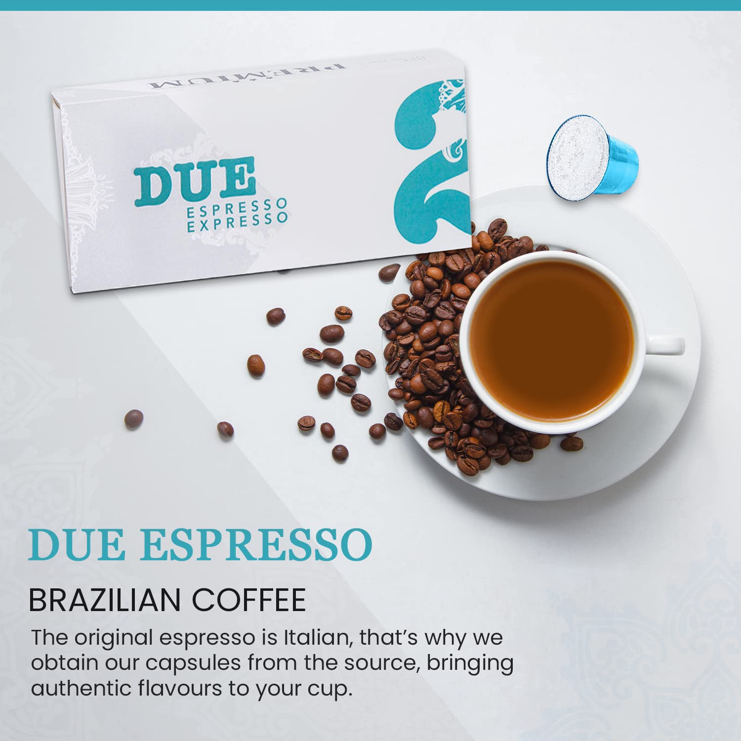 ORGANO Espresso DUE Cápsulas de café – Ganoderma Lucidum – Granos de ...