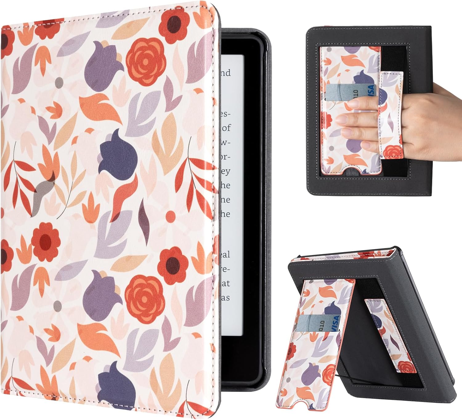 Amazon.com: CoBak Case for Kindle Paperwhite - All New PU Leather Cover ...