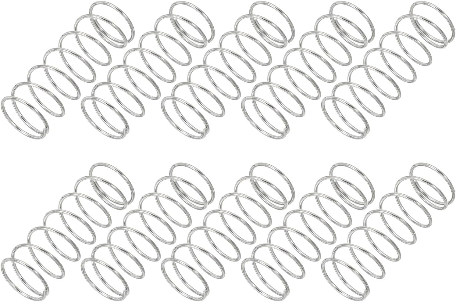 Amazon.com: PATIKIL Compression Spring, 1mm Wire Dia x 15mm OD x 40mm L ...