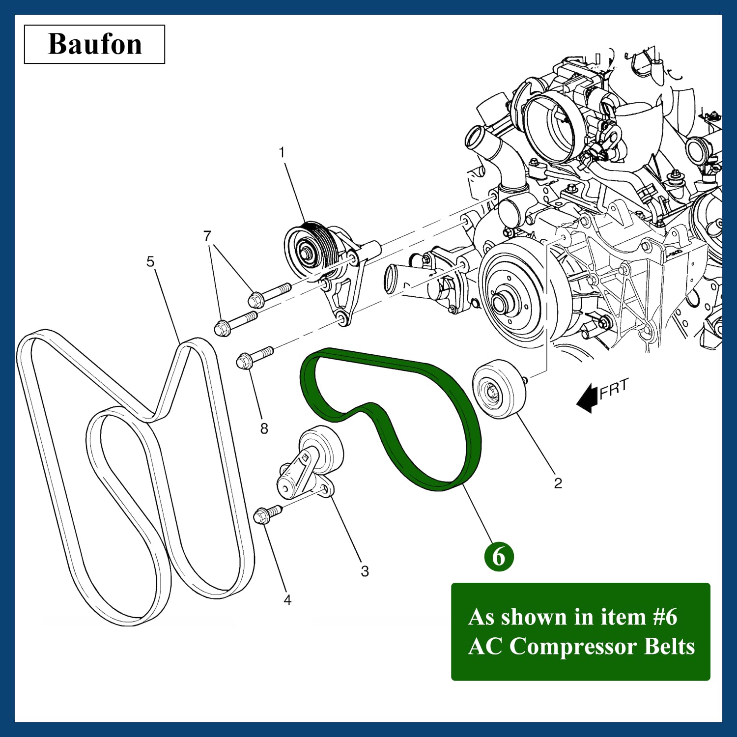 Watch 12576447 Air Conditioning AC Belt on Amazon Live