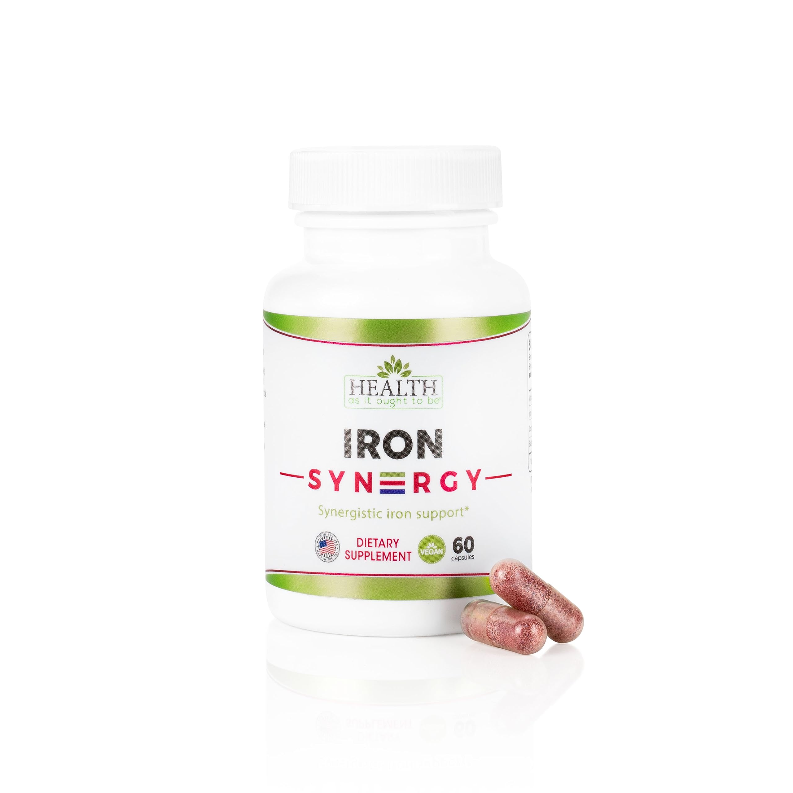 Amazon.com: Health As It Ought To Be Iron Syn3rgy Supplement ...