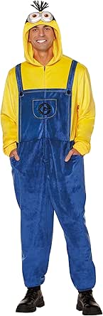 Amazon.com: Spirit Halloween Minions Adult Kevin Jumpsuit Costume ...