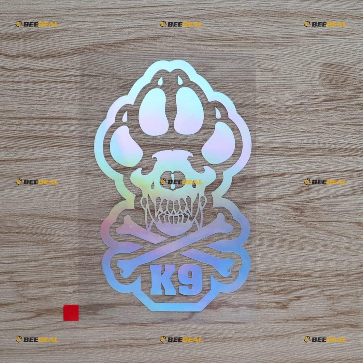 Amazon.com: Holographic Iridescent, 6 Inches - K9 Police Dog K-9 Unit ...