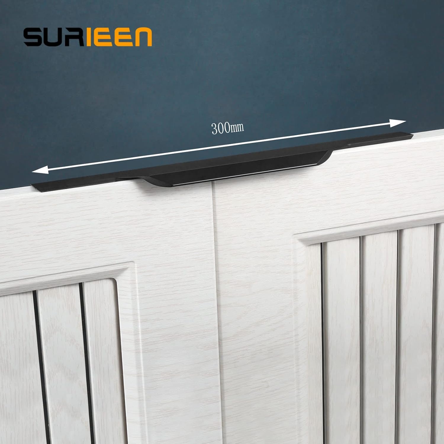Surieen 2 PCS Hidden Cabinet Finger Edge Pull Concealed Furniture ...