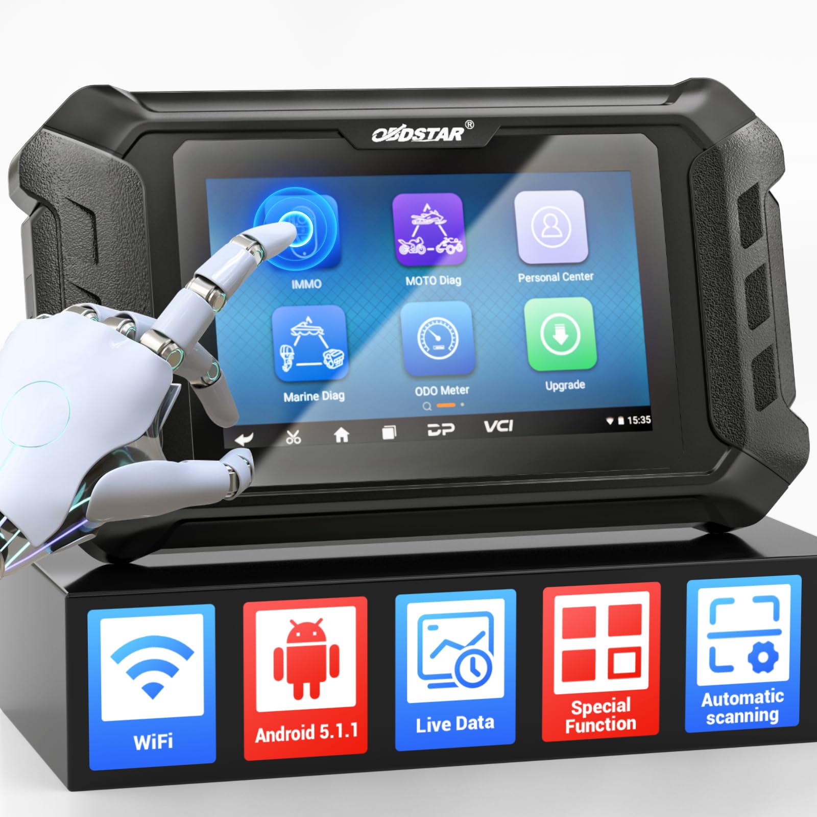 Amazon.com: OBDSTAR Motorcycle Diagnostic Tool Fits for BRP(Can-am ...