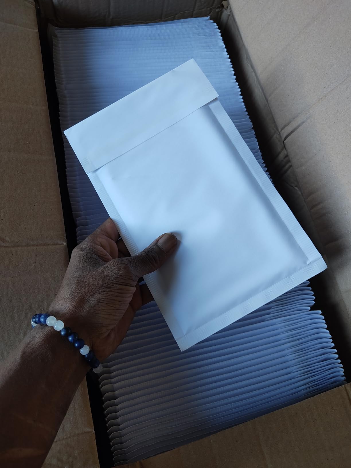 Jeco - Lot de 100 enveloppes à bulles d'air taille B/2 int. 120 x 220 ...