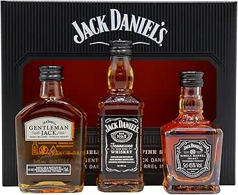 Jack Daniel's Family of Brands 5 cL Variety Pack (JD/JDSB/GJ) : Amazon ...