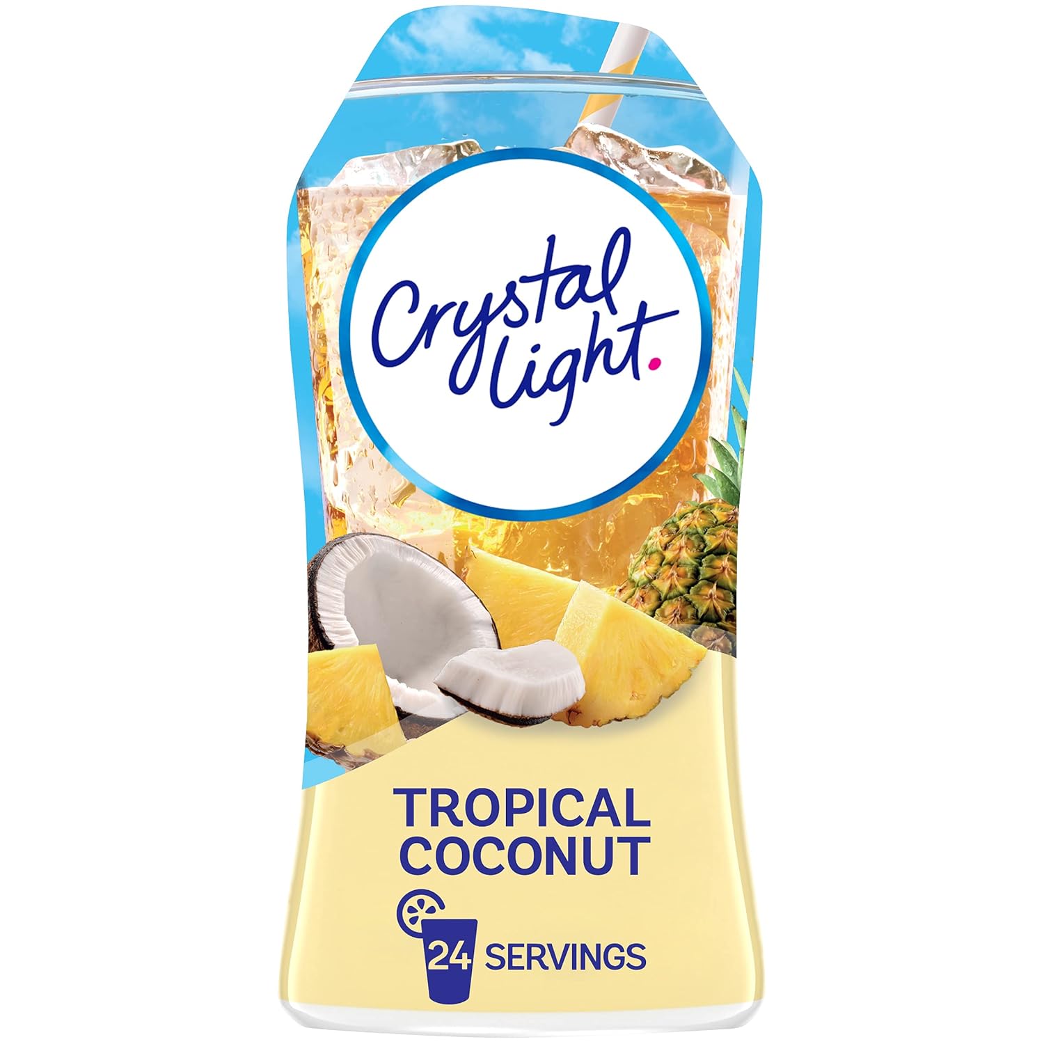 Amazon.com : Crystal Light Liquid Tropical Coconut Naturally Flavored ...