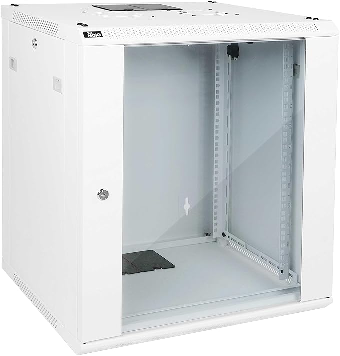Amazon.com: Tecmojo 12U Wall Mount Rack Network Cabinet for 19" IT ...