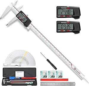 Housolution Digital Caliper 12 Inch, Caliper Measuring Tool with Large ...
