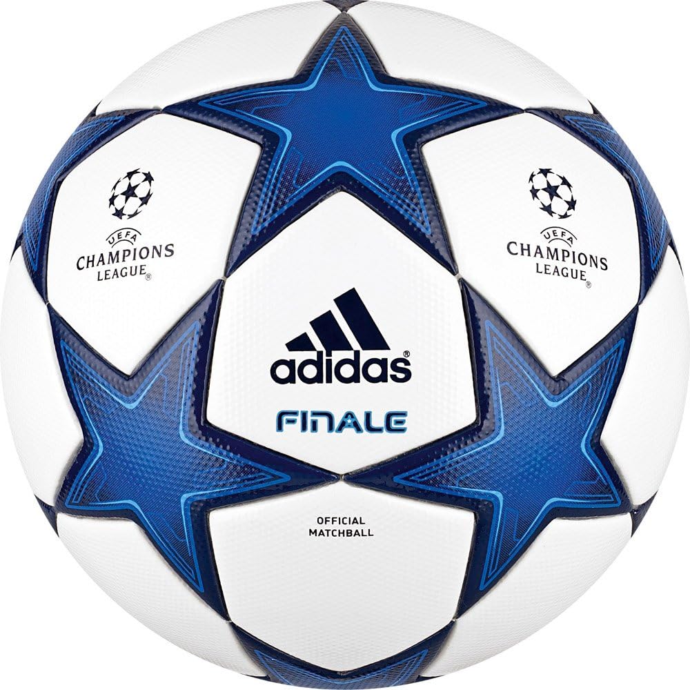 adidas Finale 10 Fußball, Weiß/Elektroblau : Amazon.de: Sport & Freizeit