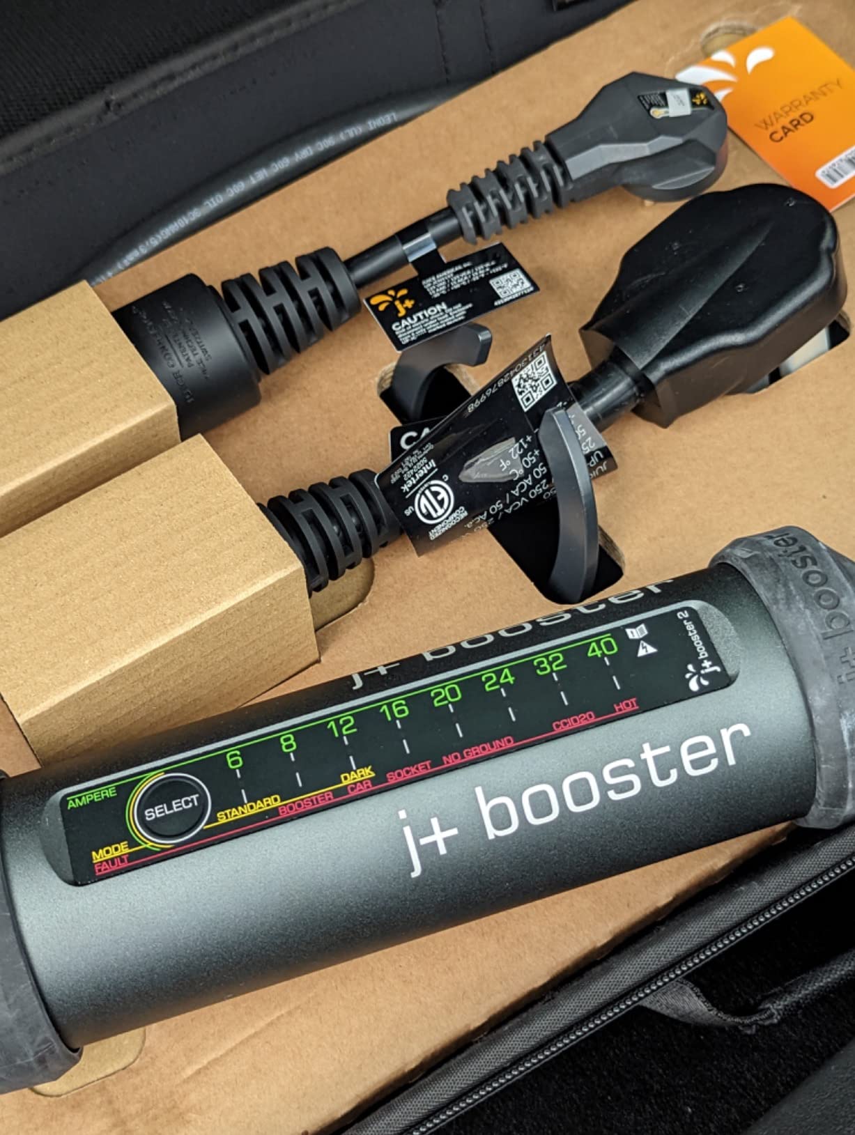 $58/mo - Finance j+ Booster 2 Level 2 EV Charger | Portable 40A Fast ...