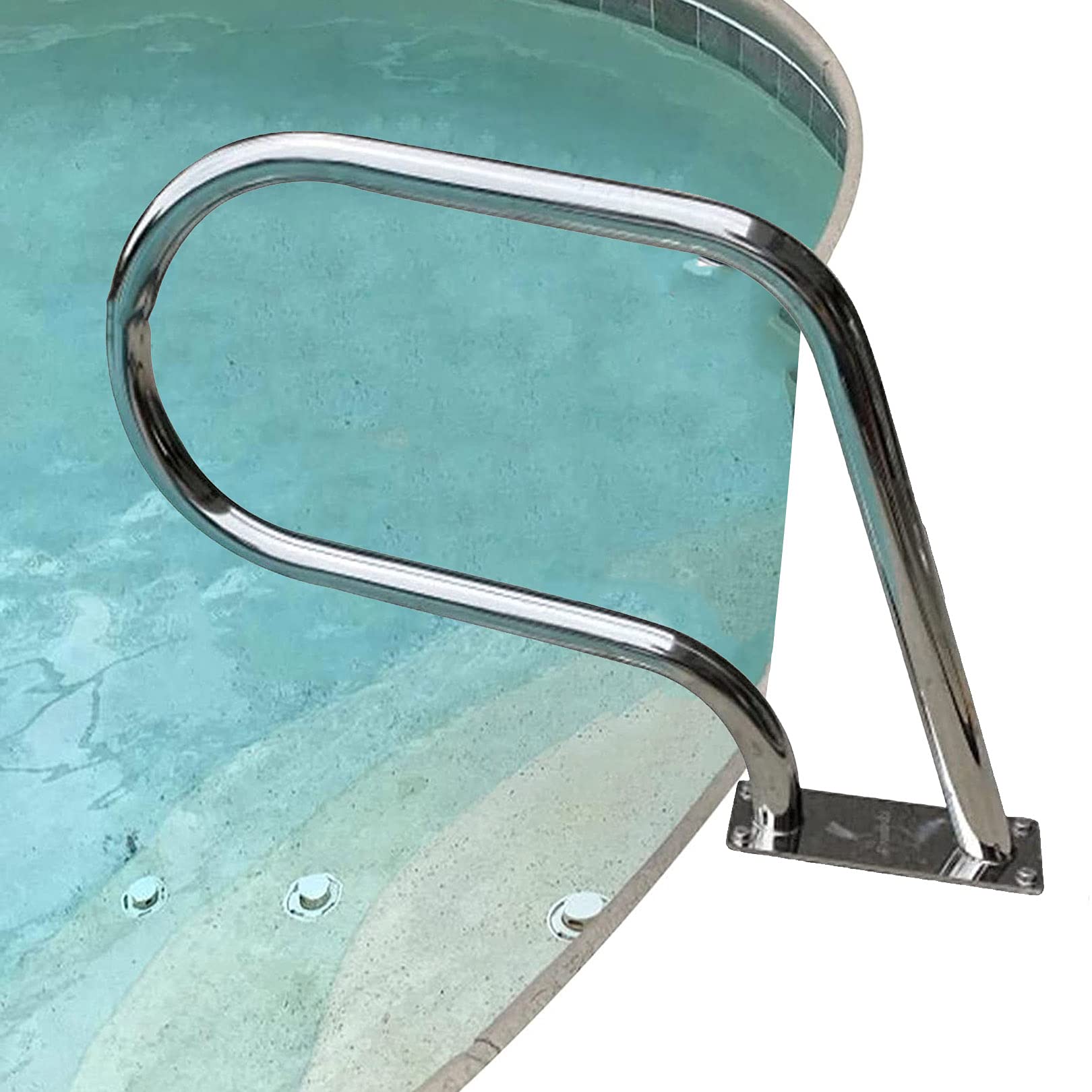 Goodbz Swimming Pool Safety Hand Rail Pool Hand Rail 304 | Desertcart INDIA