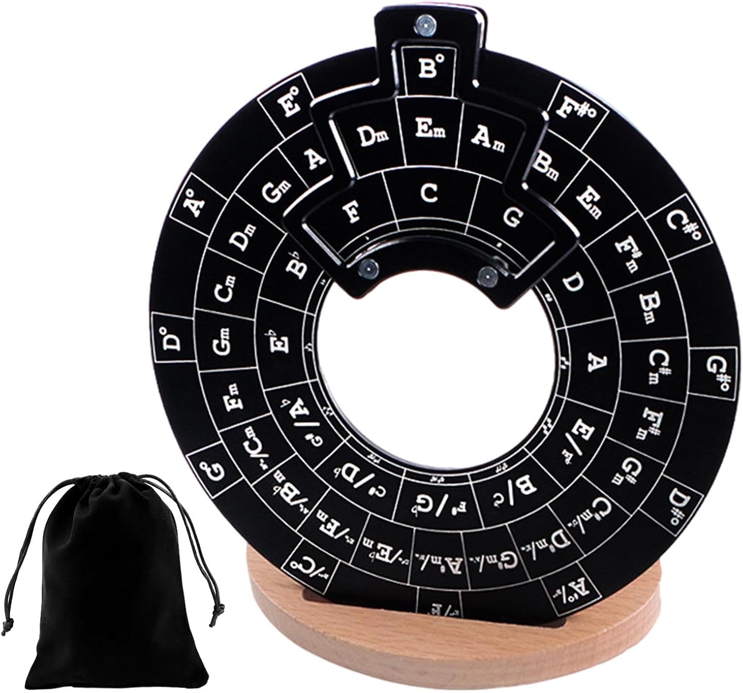 Amazon.com: Circlee of Fifths Wheel Piano - Guitar Music Theory Disc ...