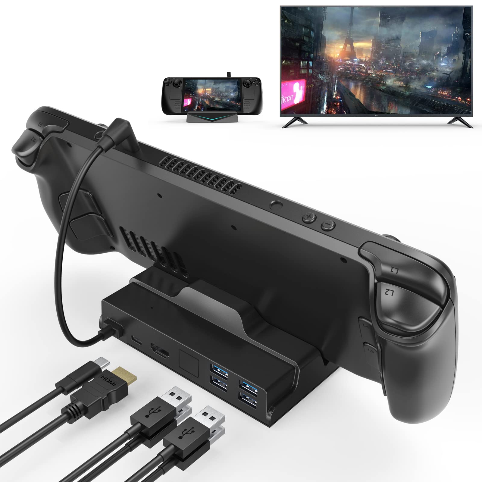 Docking Station For Steam Deck Sikro 6 In 1 Hub | Desertcart EGYPT