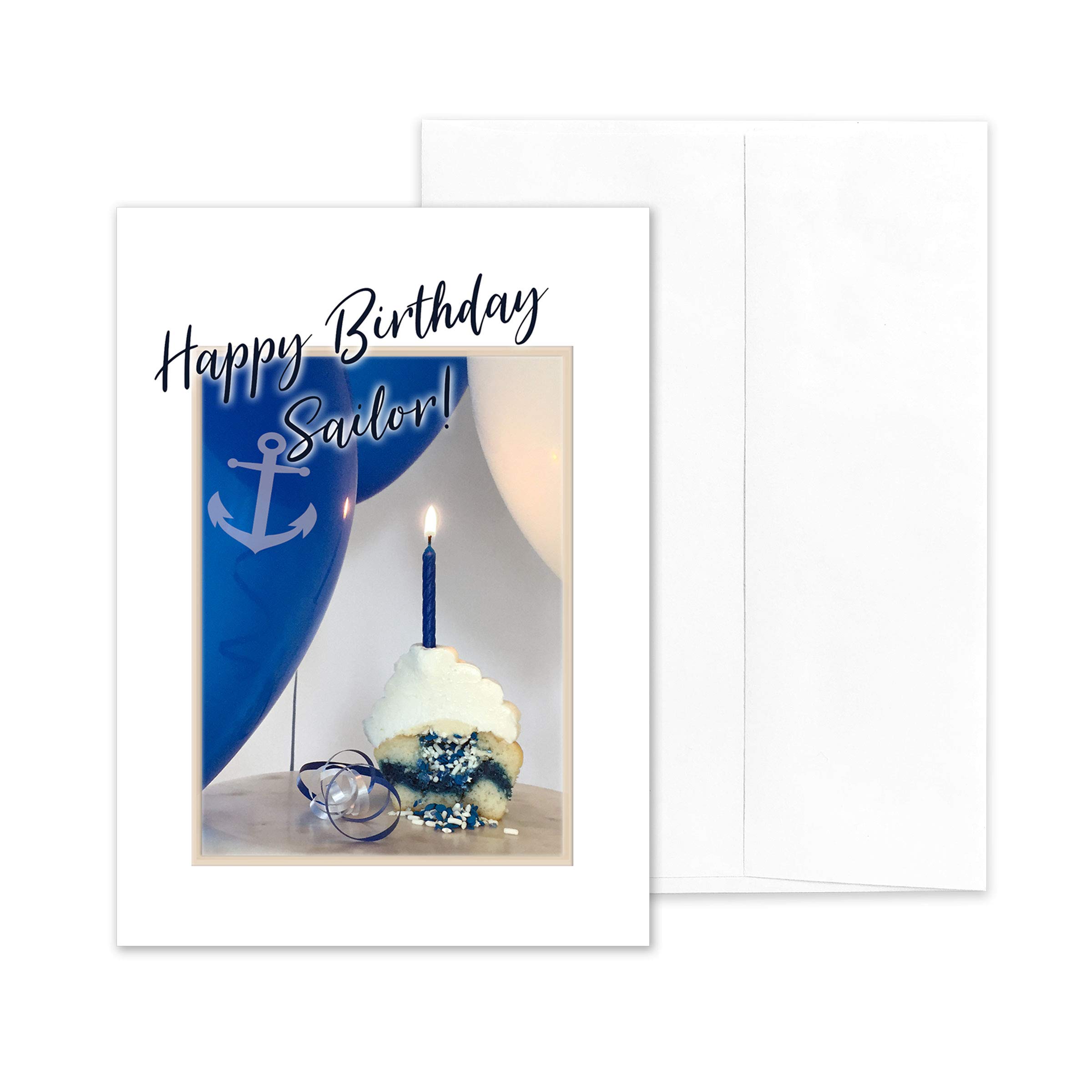 Amazon.com : 2MyHero - US Navy - Military Happy Birthday Greeting Card ...