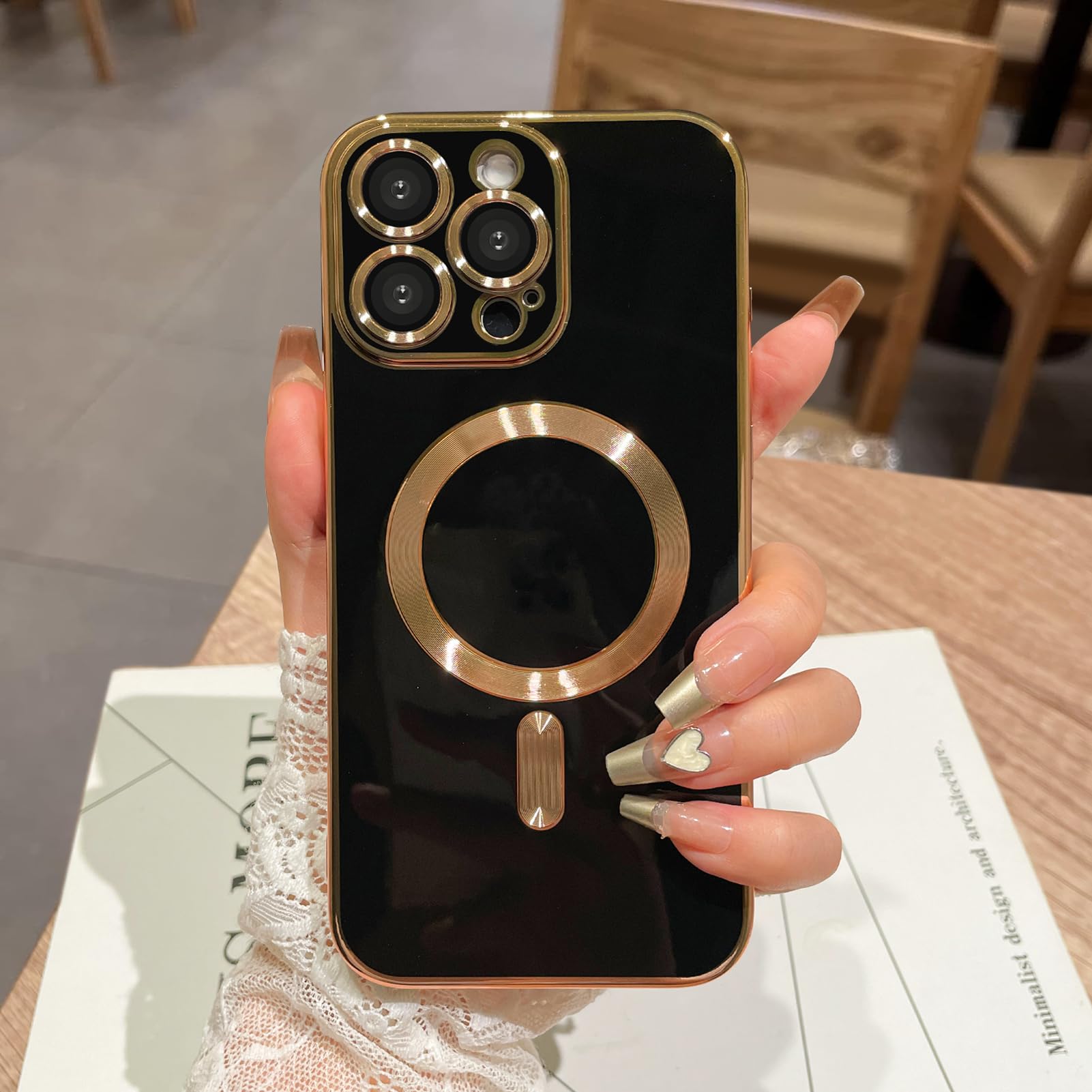 Amazon.com: OOK Magnatic Case for iPhone 16 Pro Max Case [Compatible with MagSafe] Full Camera ...