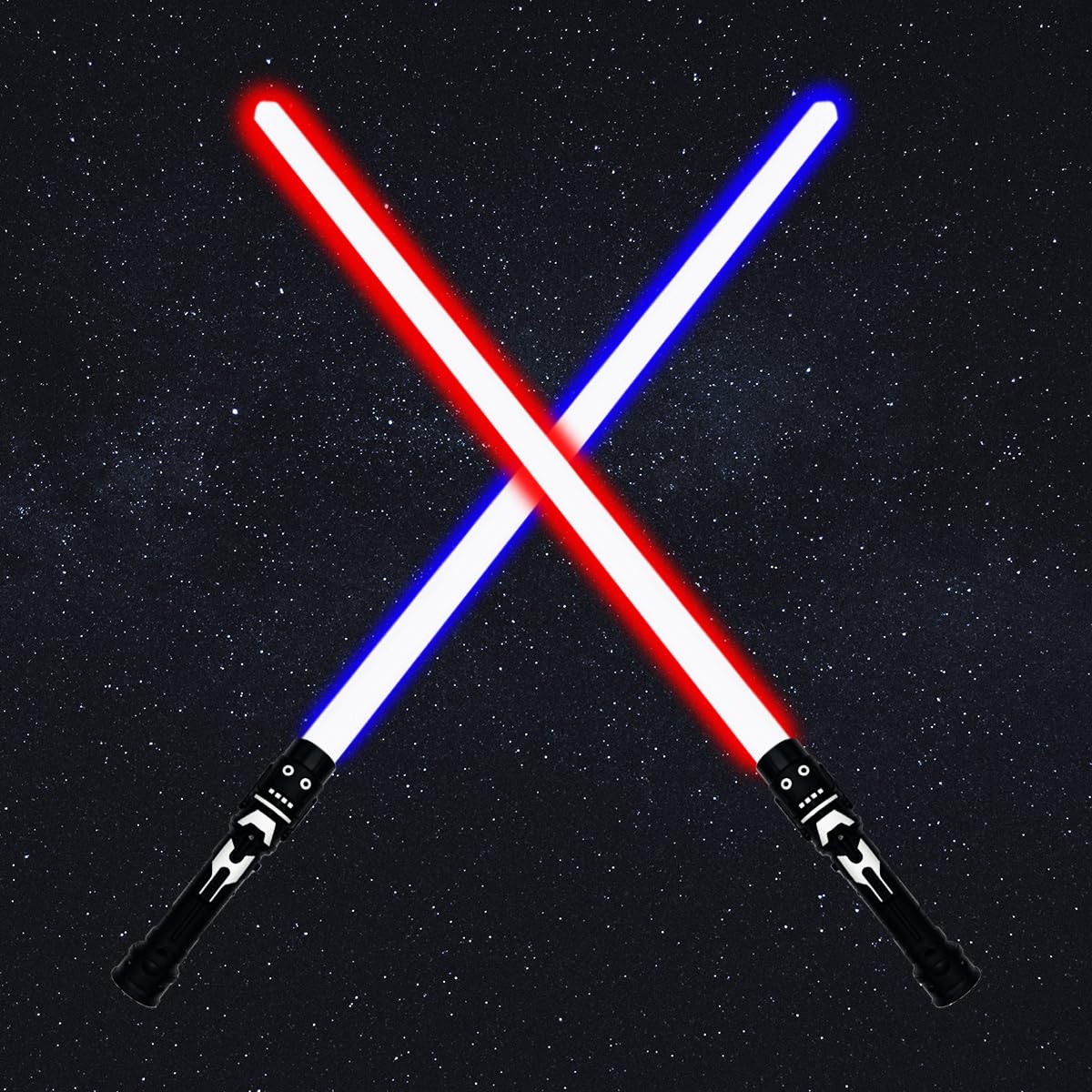 YUN.arbor Light Sabers for Kids, 2 in 1 Dual Saber with Sound (Motion ...