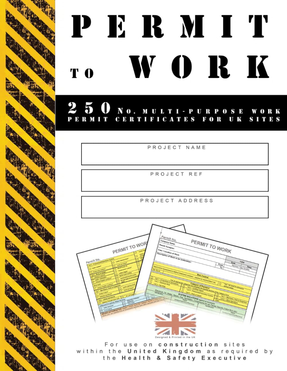 PERMIT to WORK: 250 no. multi-purpose work permit certificates for UK ...