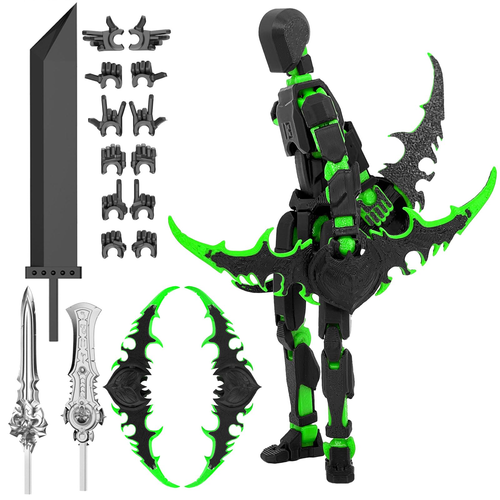 Amazon.com: Assembled Lucky 13 Action Figures, Titan 13 Action Figure ...