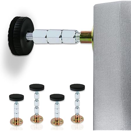Amazon.com - spasaling Headboard Stoppers, 4pcs Adjustable Bed Frame ...