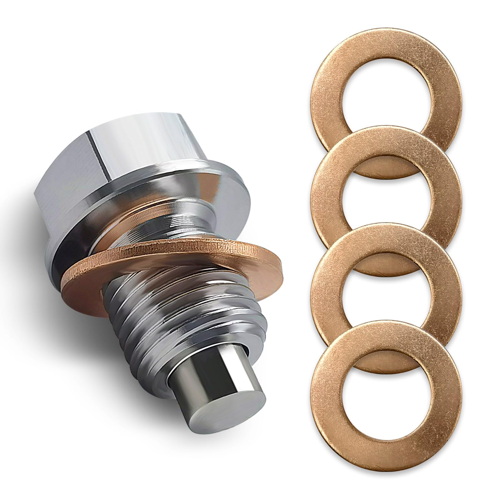 Amazon.com: Gseigvee 1 Piece Aluminum Engine Oil Drain Plug, Sump Drain ...