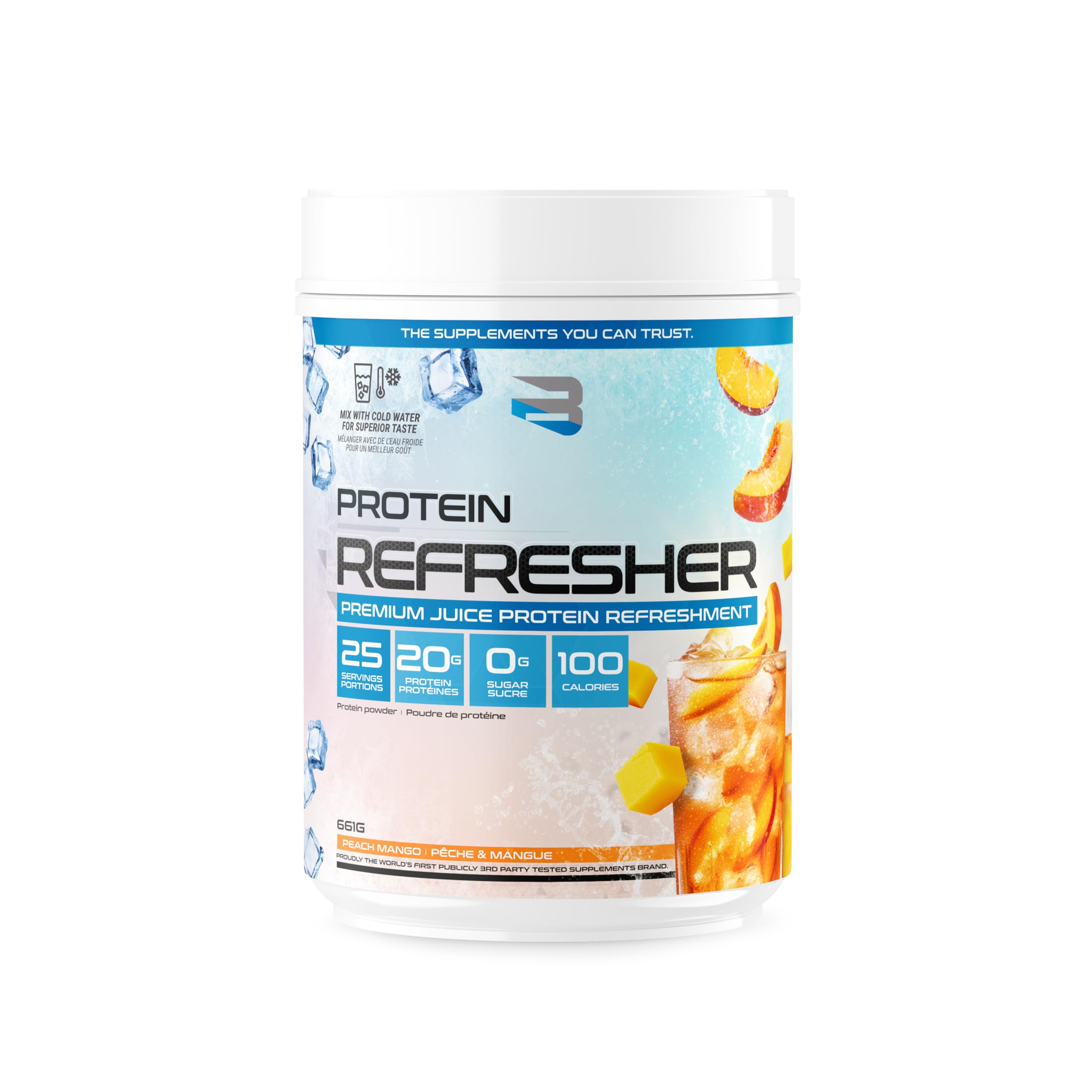 Believe Supplements Protein Refresher (25 servings) - Revolutionary ...