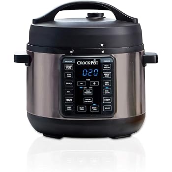 Oster Multi Olla de Presión, color Acero, 5.7Lt con 12 funciones ...