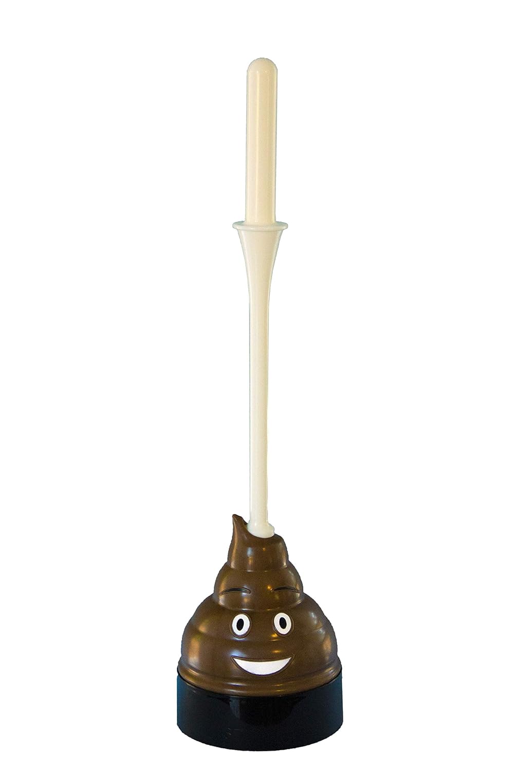 Amazon.com: Mister Poop Emoji Toilet Plunger with Holder Drip Tray ...