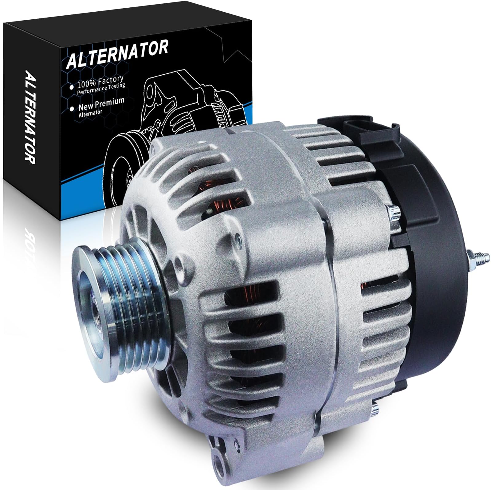 Amazon.com: SZKAIDAG Upgraded Alternator for:-Chevy Silverado Tahoe ...