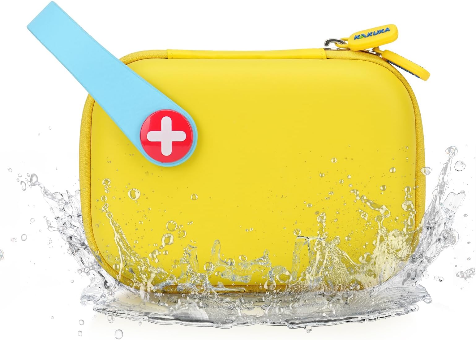 Amazon.com: Mini First Aid Kit, 113 Pc. Water-Resistant Hard Toddler ...