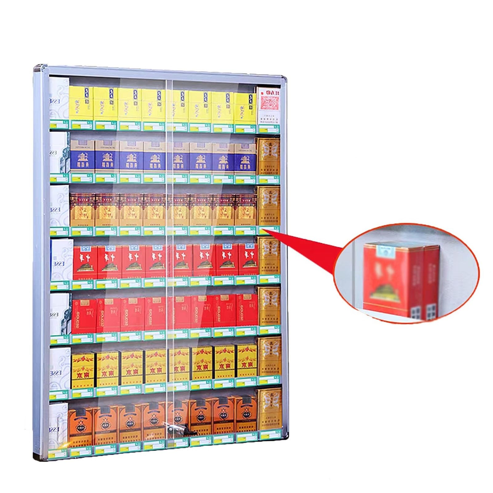 Amazon.com: Cigarette Display Rack - Wall-mounted Retail Cigarette ...