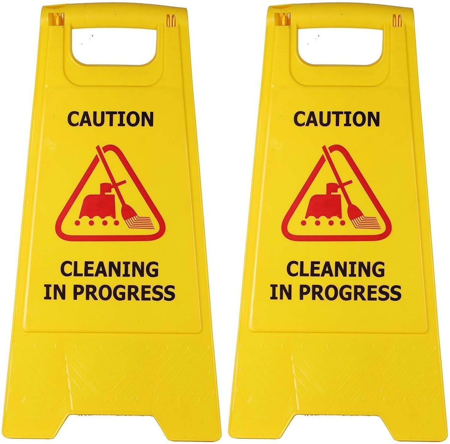 Shivis™Sign Board,Safety Signs, Wet Floor Stand, Wet Area Board, Yellow ...