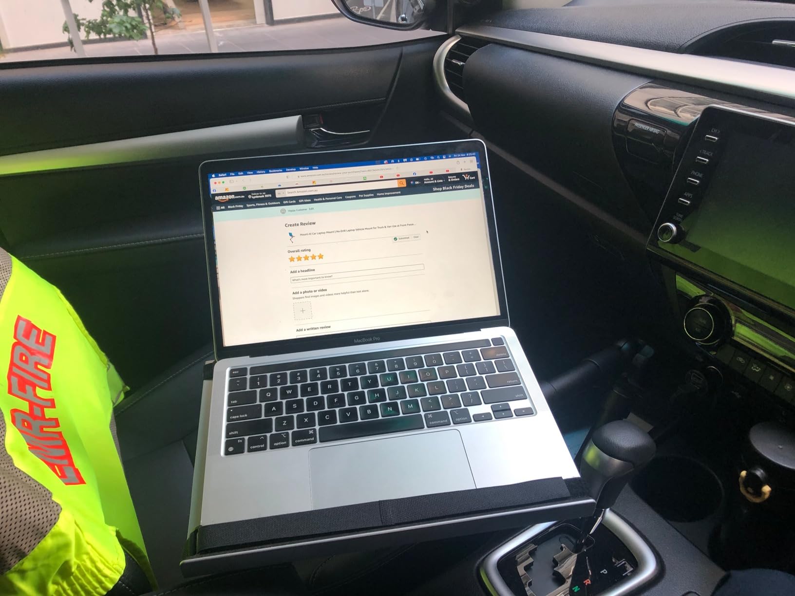 Mount-It! Car Laptop Mount | No-Drill Laptop Vehicle Mount for Truck ...