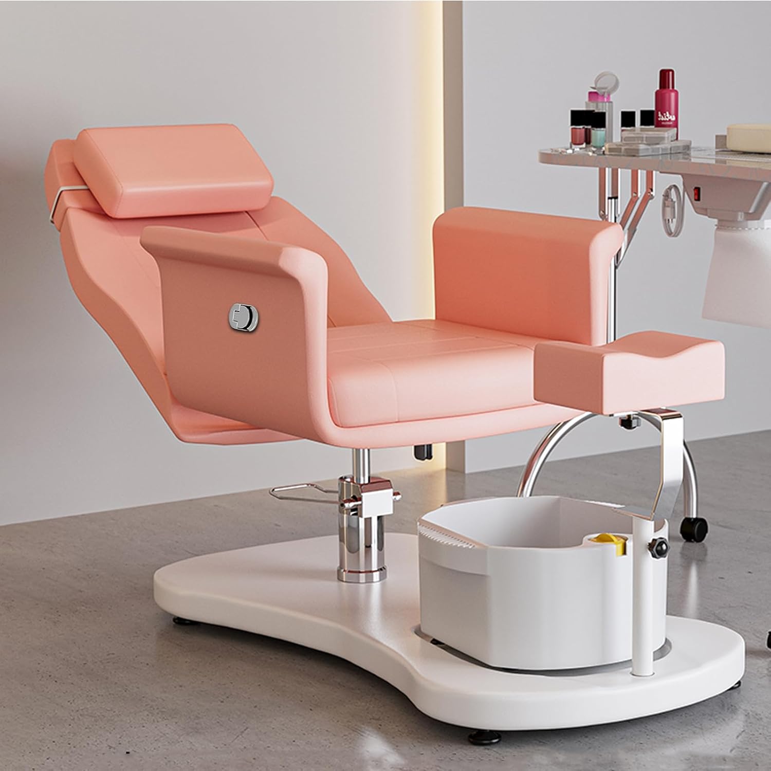 Amazon.com: VARONXE Pedicure Chair for Nail Tech No Plumbing, Portable ...